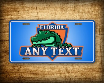 Custom Football ANY TEXT License Plate Personalized Football - Etsy
