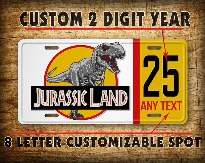 Custom Football ANY TEXT License Plate Personalized Football - Etsy