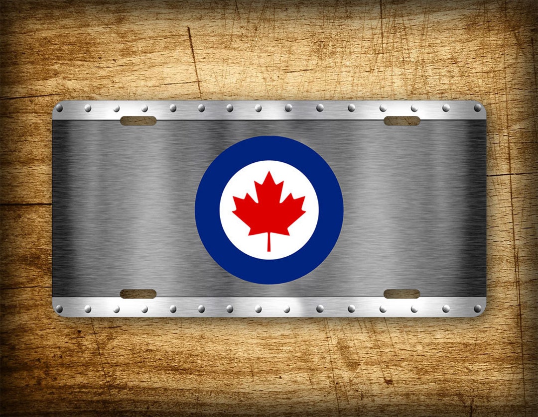 Canadian Air Force License Plate Canada Roundel PERFECT GIFT Aluminum ...