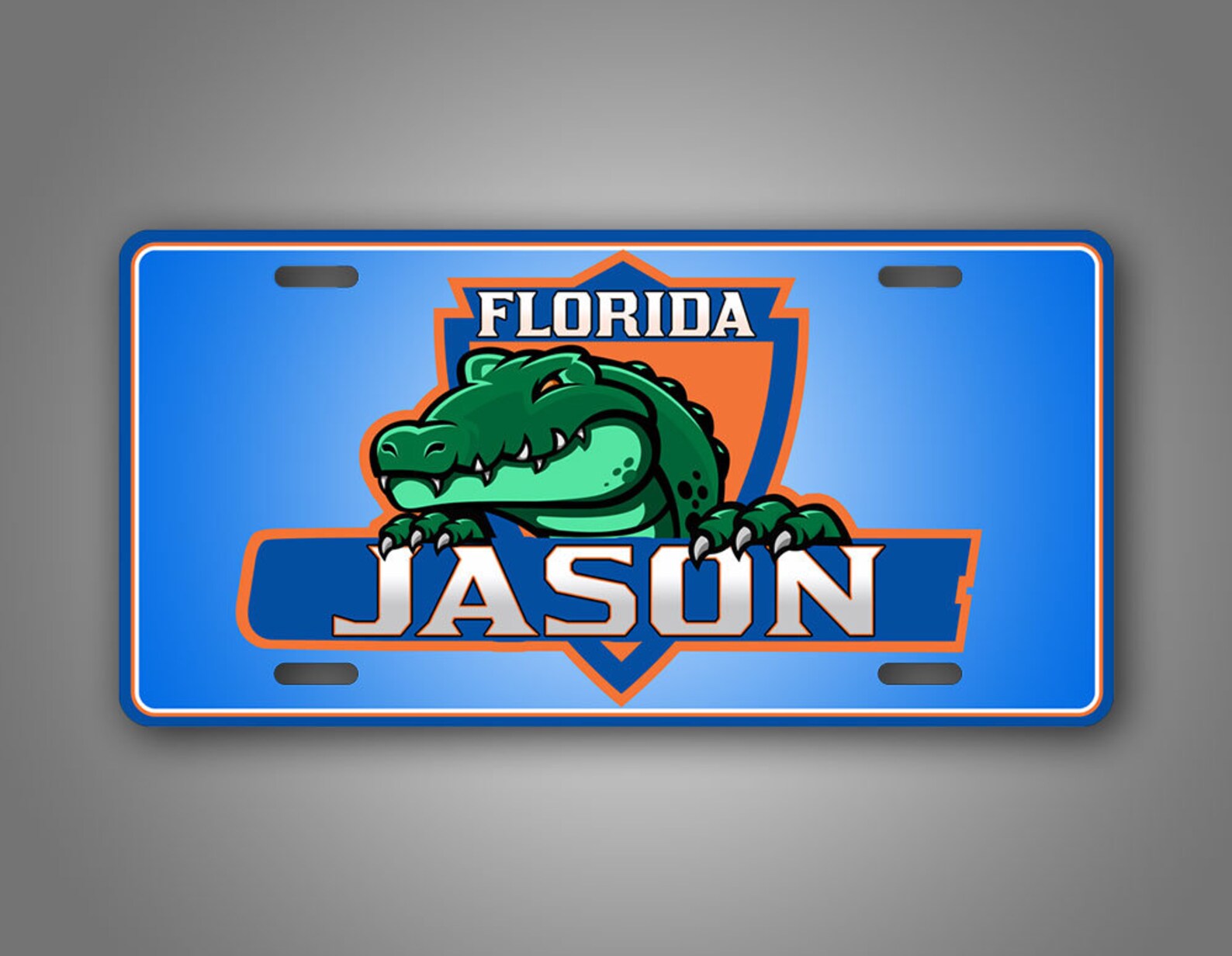 Florida GATORS Personalized ANY TEXT License Plate Novelty - Etsy