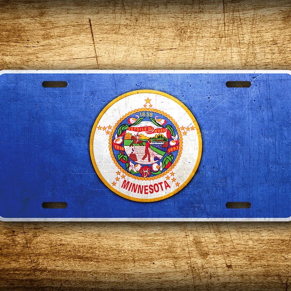 Mn License Plate Art - Etsy