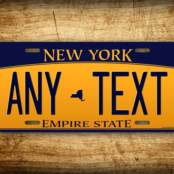 Real Custom License Plate - Etsy