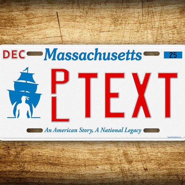 Plymouth License Plate - Etsy