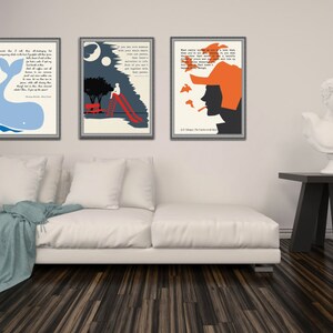 Printable Poster of a MASTERPIECE, Book Lovers, Ready to Print, Instant ...