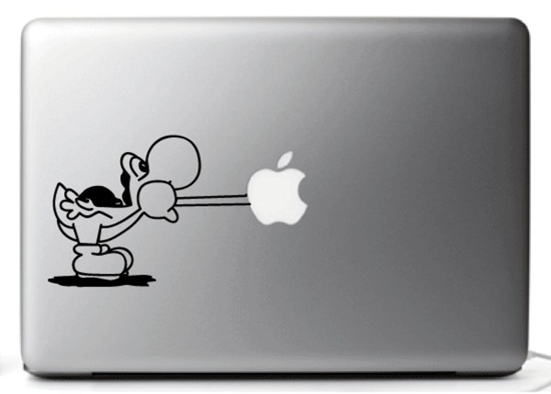 Stickers YOSHI Mario BROS Decal Adesivi per MAC MacBook - Etsy UK