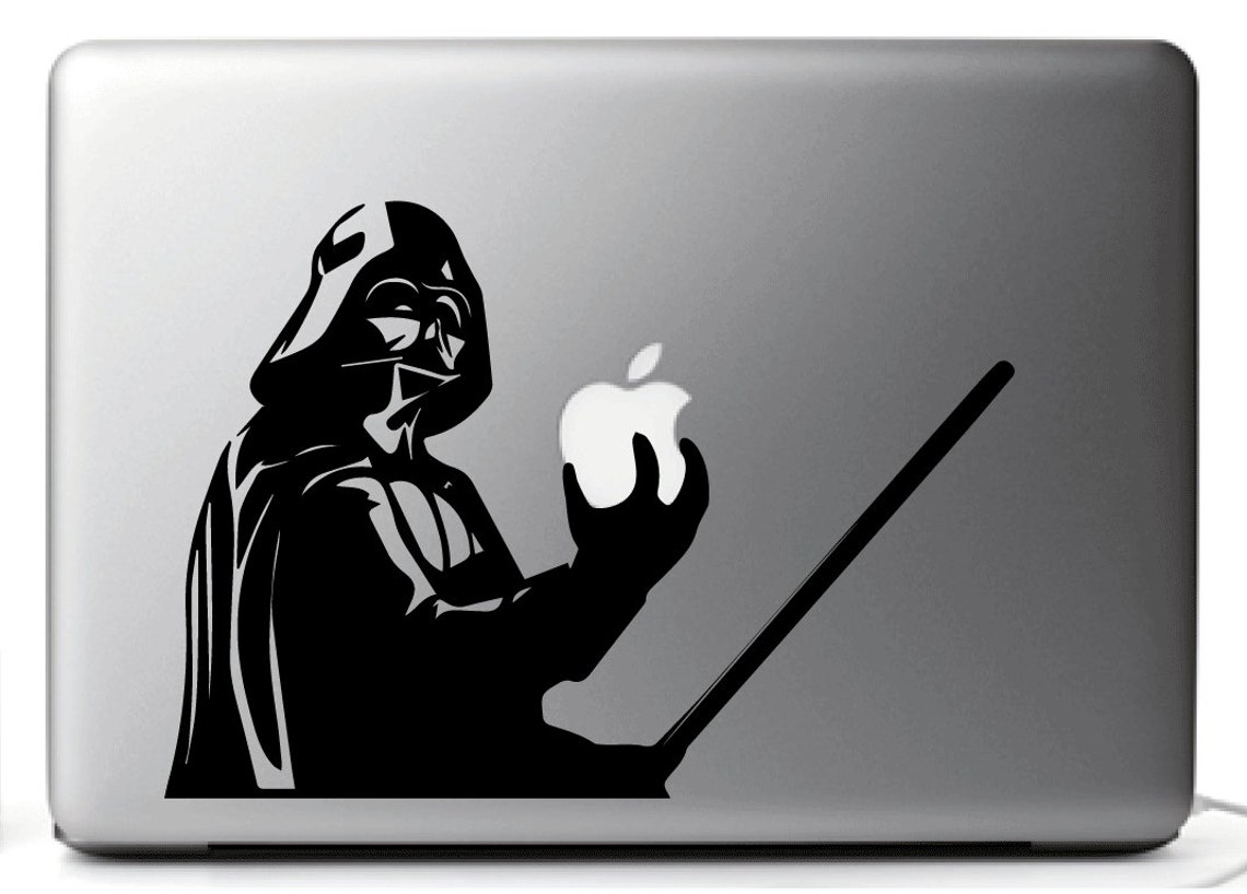 STICKERS for Mac DARTH VADER Star Wars - MacBook Pro Air 11, 13, 15, 17 ...