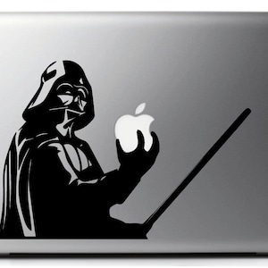 STICKERS for Mac DARTH VADER Star Wars - MacBook Pro Air 11, 13, 15, 17 ...
