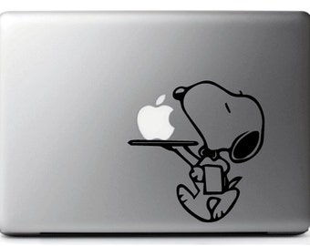 Snoopy Macbook Decal - Etsy