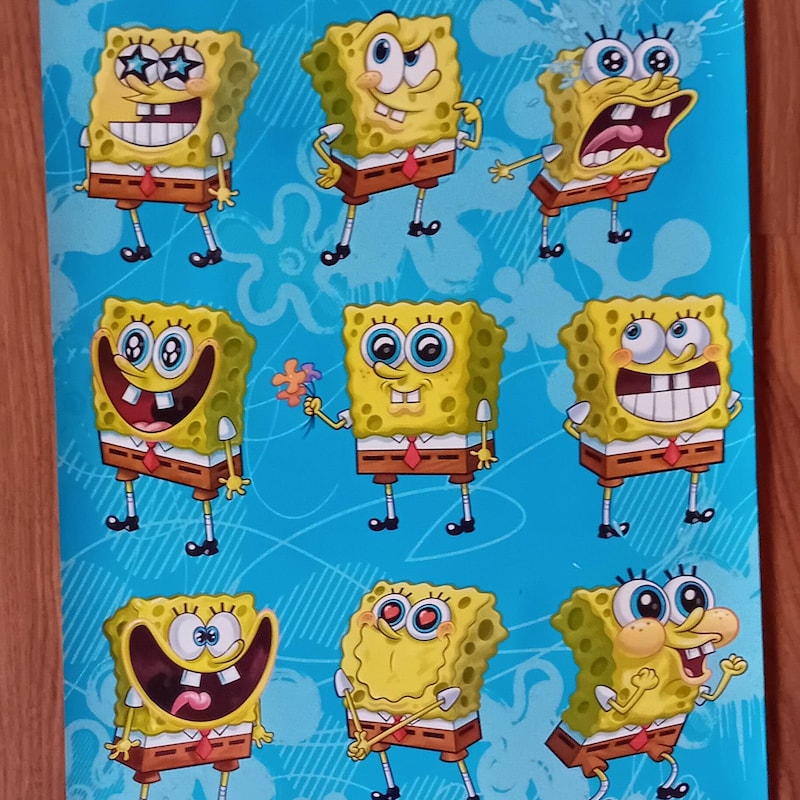 Spongebob Poster - Etsy