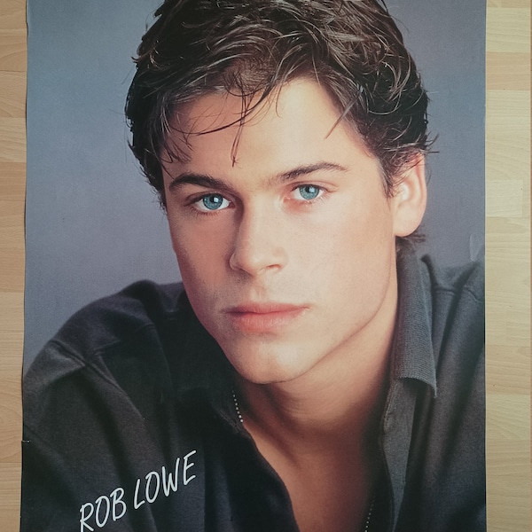 Rob Lowe - Etsy