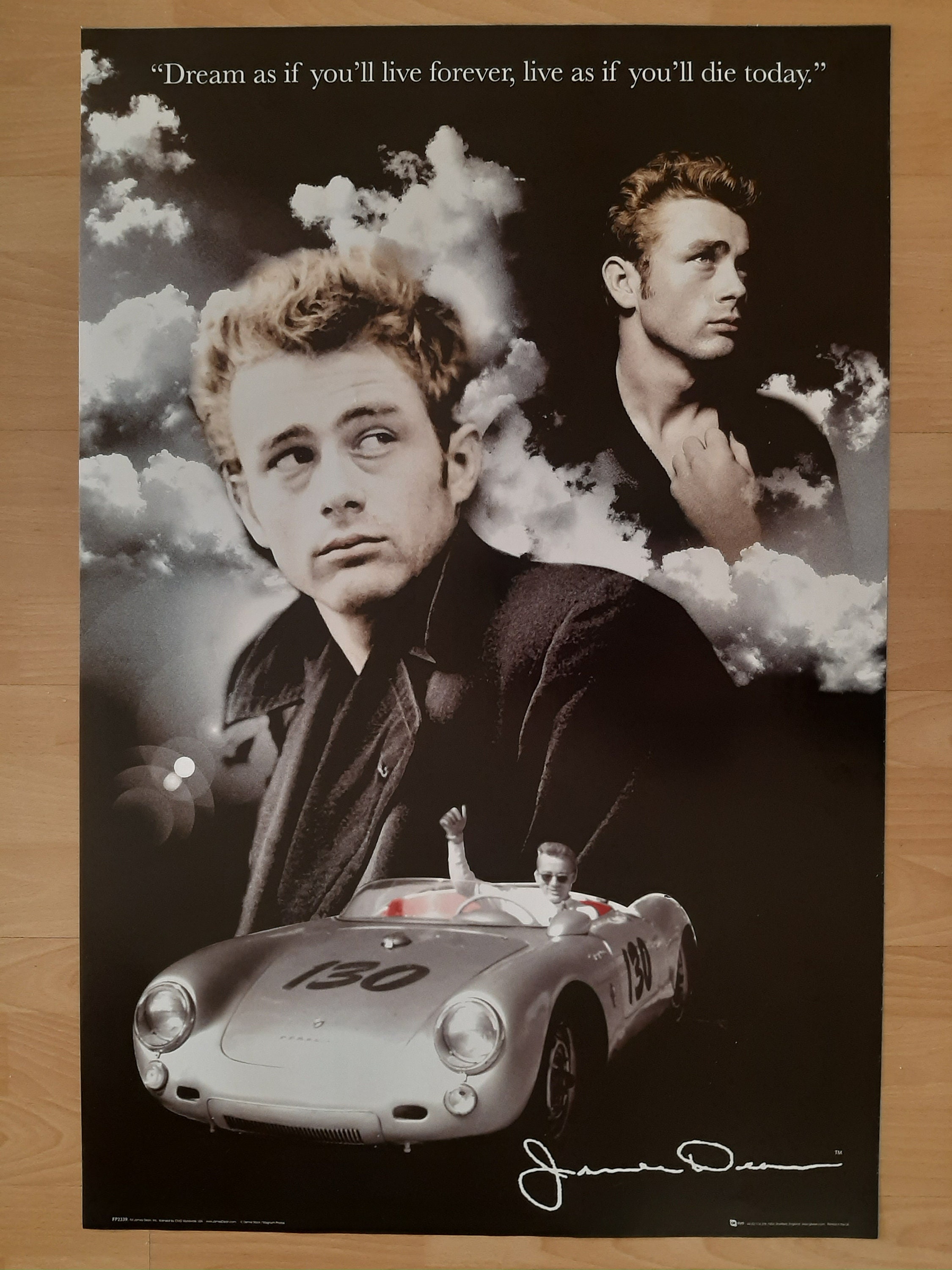 James Dean Authentic Licensed Poster - Etsy