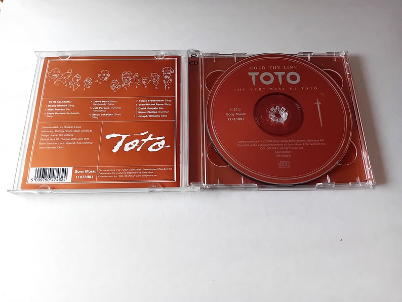 Toto - Hold the Line (the Very Best of Toto) 2CD 2001 Brand New - Etsy
