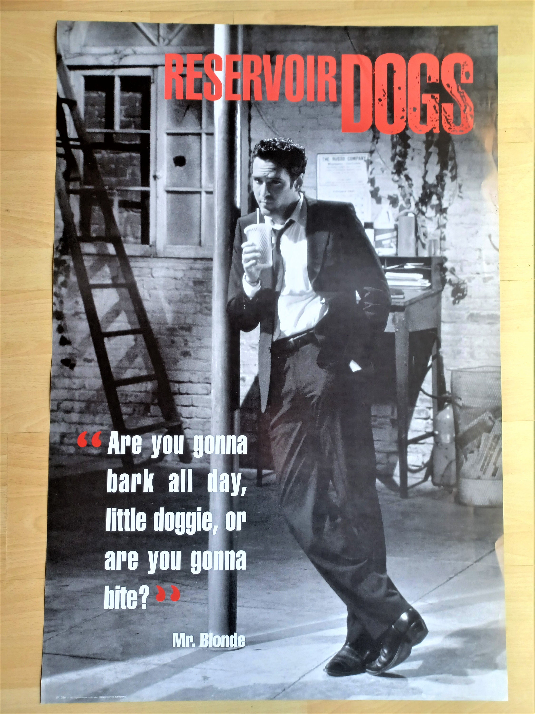 Reservoir Dogs Mr Blonde Poster