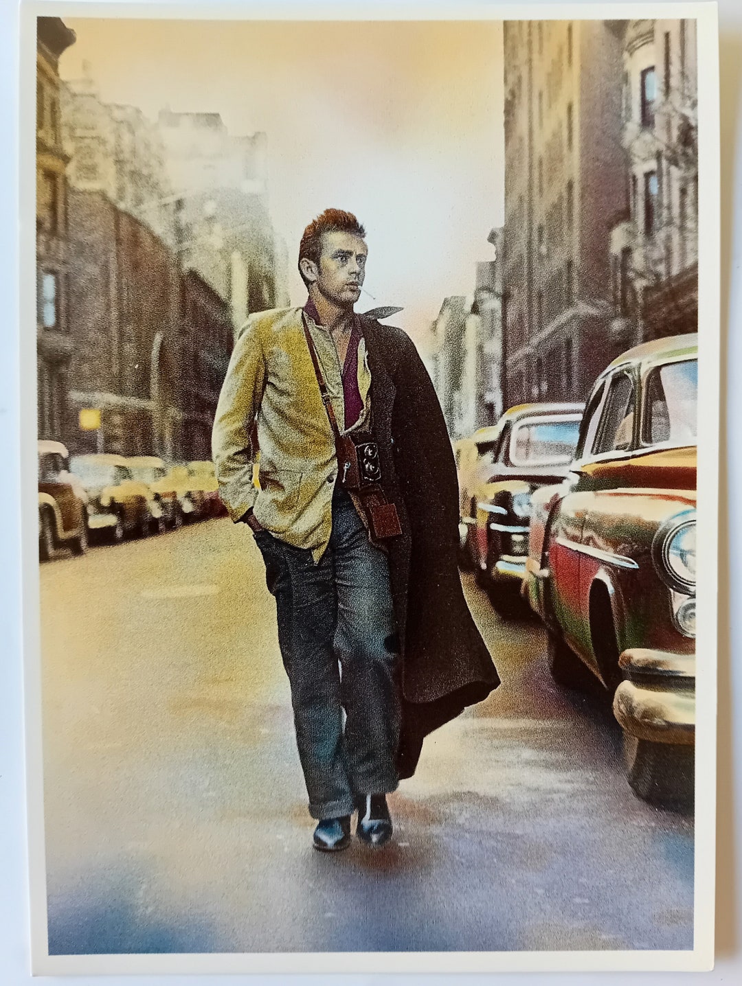 James Dean Original Vintage 1982 Postcard - Etsy