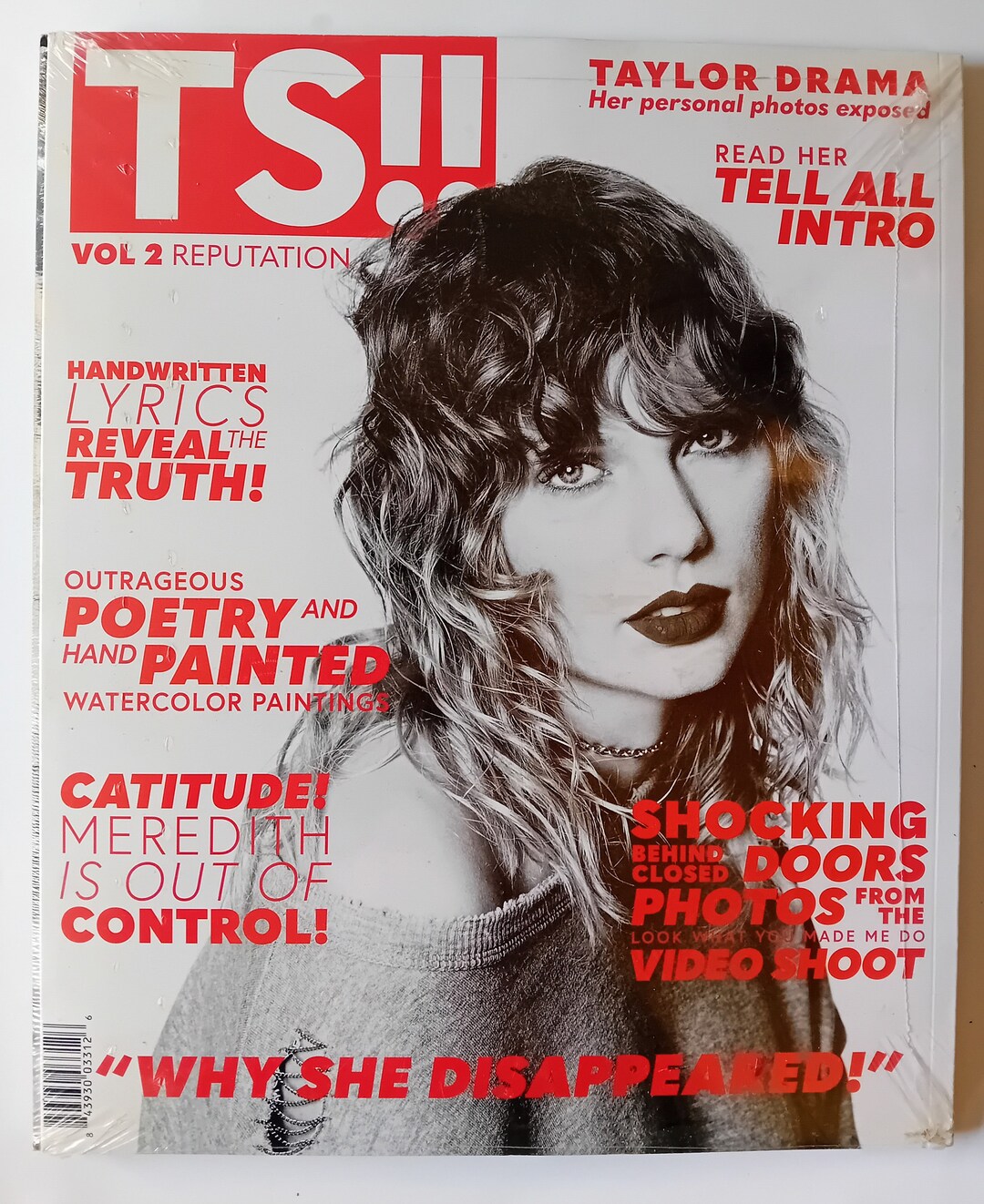 Taylor Swift Reputation CD Limited Edition in Magazine Brand New Sealed ...