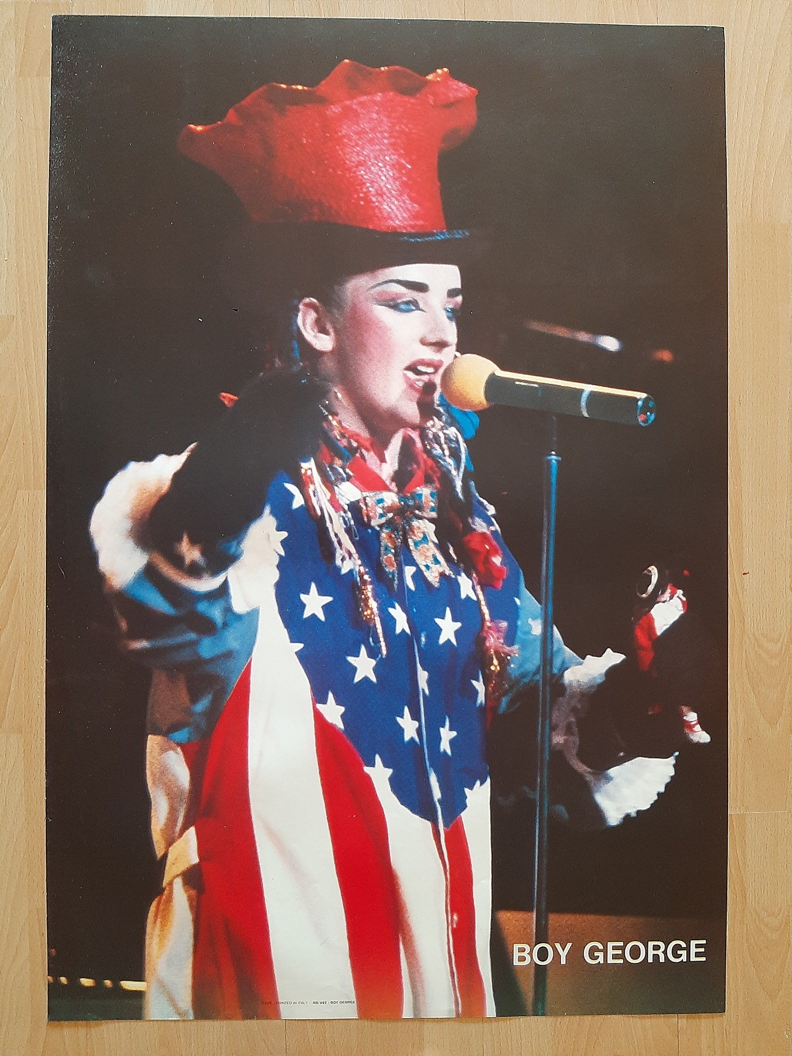 Boy George Vintage 1980's Authentic Poster - Etsy UK