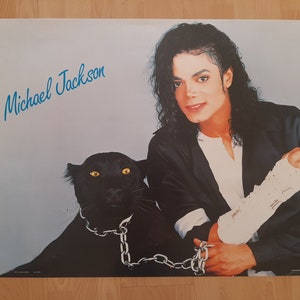 Michael Jackson Authentic Vintage 1990's Poster - Etsy