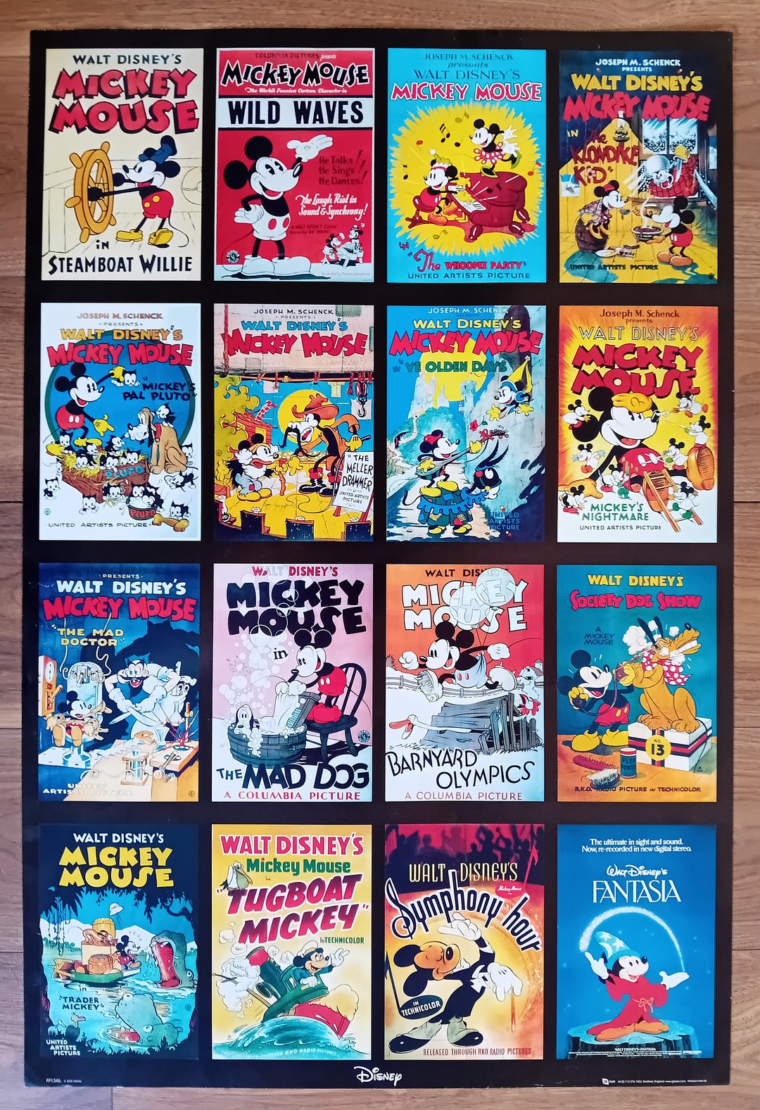 Micky Mouse Original 2005 Poster - Etsy