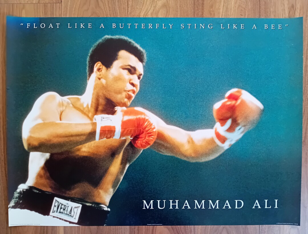 Muhammad Ali Original Licensed 1998 Poster - Etsy