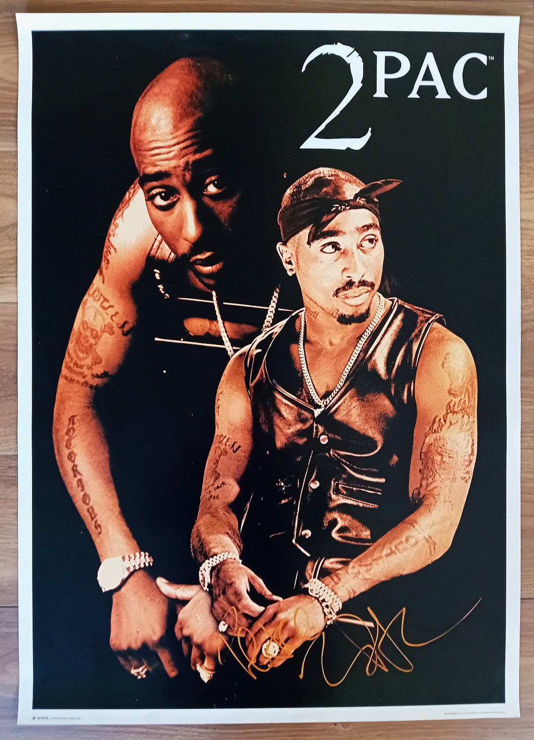 2pac Original 1999 Tupac Poster - Etsy Australia