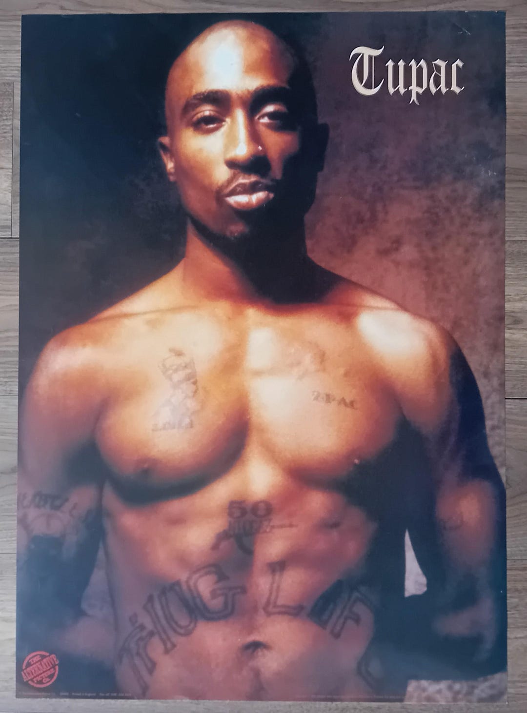 Tupac 2pac Vintage Poster - Etsy