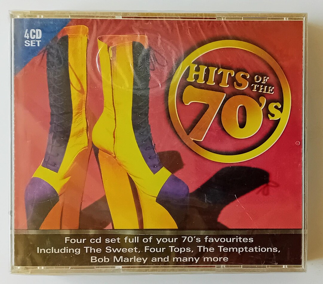 Hits of the 70's 4cd Box Set Brand New Sealed - Etsy