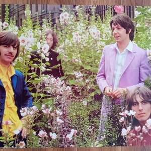 The Beatles Fab Four Photo by Tom Murray Original 1994 Poster - Etsy
