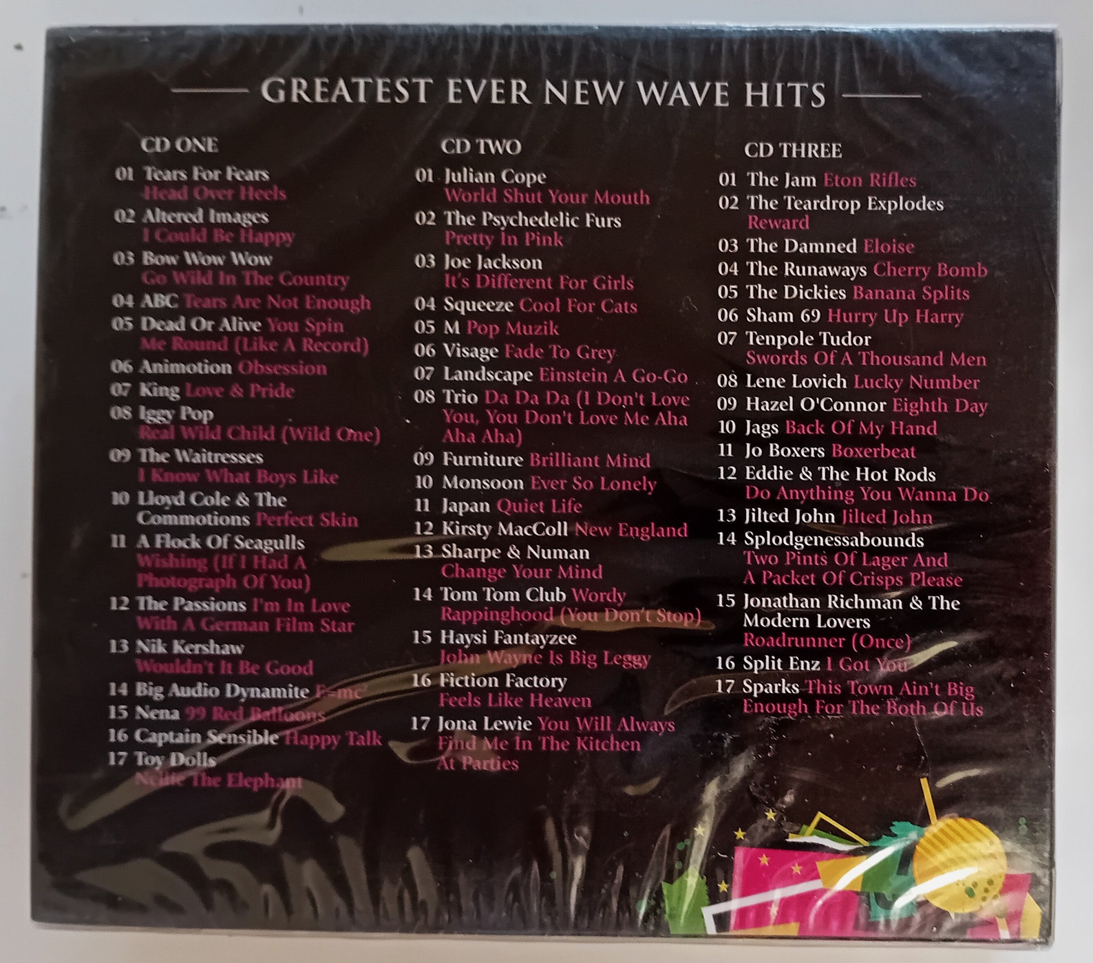 New Wave Hits - Greatest Ever - the Definitive Collection 3CD Box Set ...