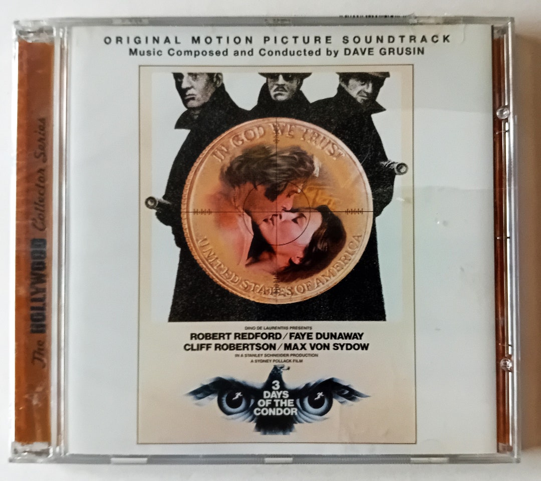 3 Days of the Condor Motion Picture Soundtrack CD 2004 New Sealed - Etsy