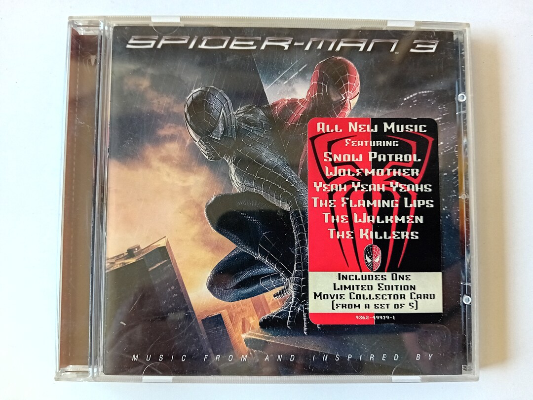 Spiderman 3 Music From and Inspired From CD 2007 New - Etsy