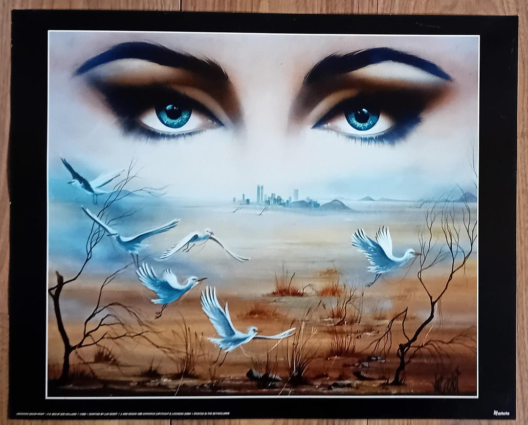 Luc Genot Original 1985 Vintage Verkerke Small Poster - Etsy