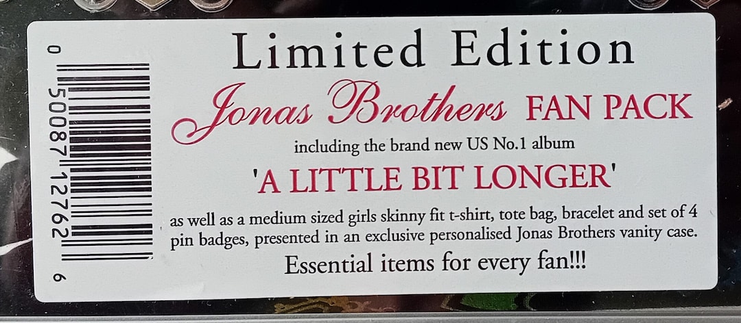 Jonas Brothers Limited Edition Vanity CD Box Set Brand New Sealed - Etsy