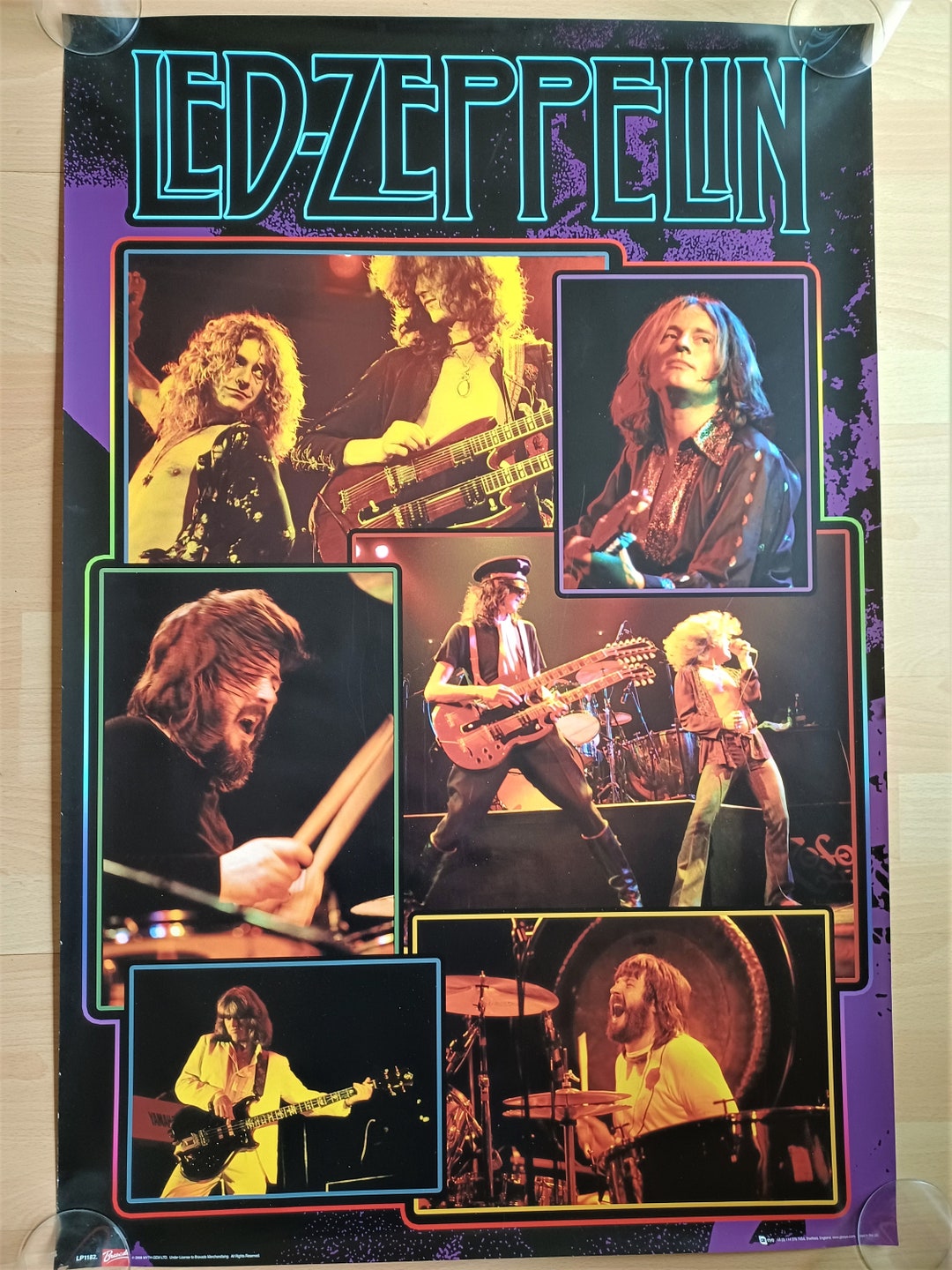 Led Zeppelin Authentic Licensed 2008 Poster - Etsy