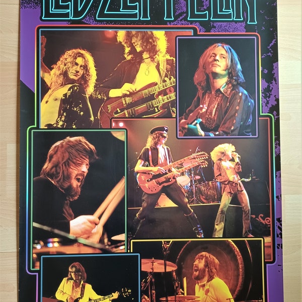 Led Zeppelin Poster - Etsy UK