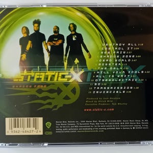 Static - X Shadow Zone CD 2003 Brand New - Etsy