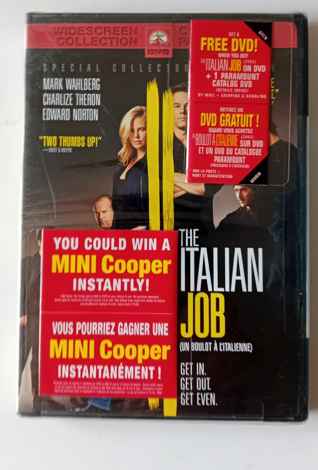 The Italian Job DVD 2010 Region 1 Brand New Sealed - Etsy