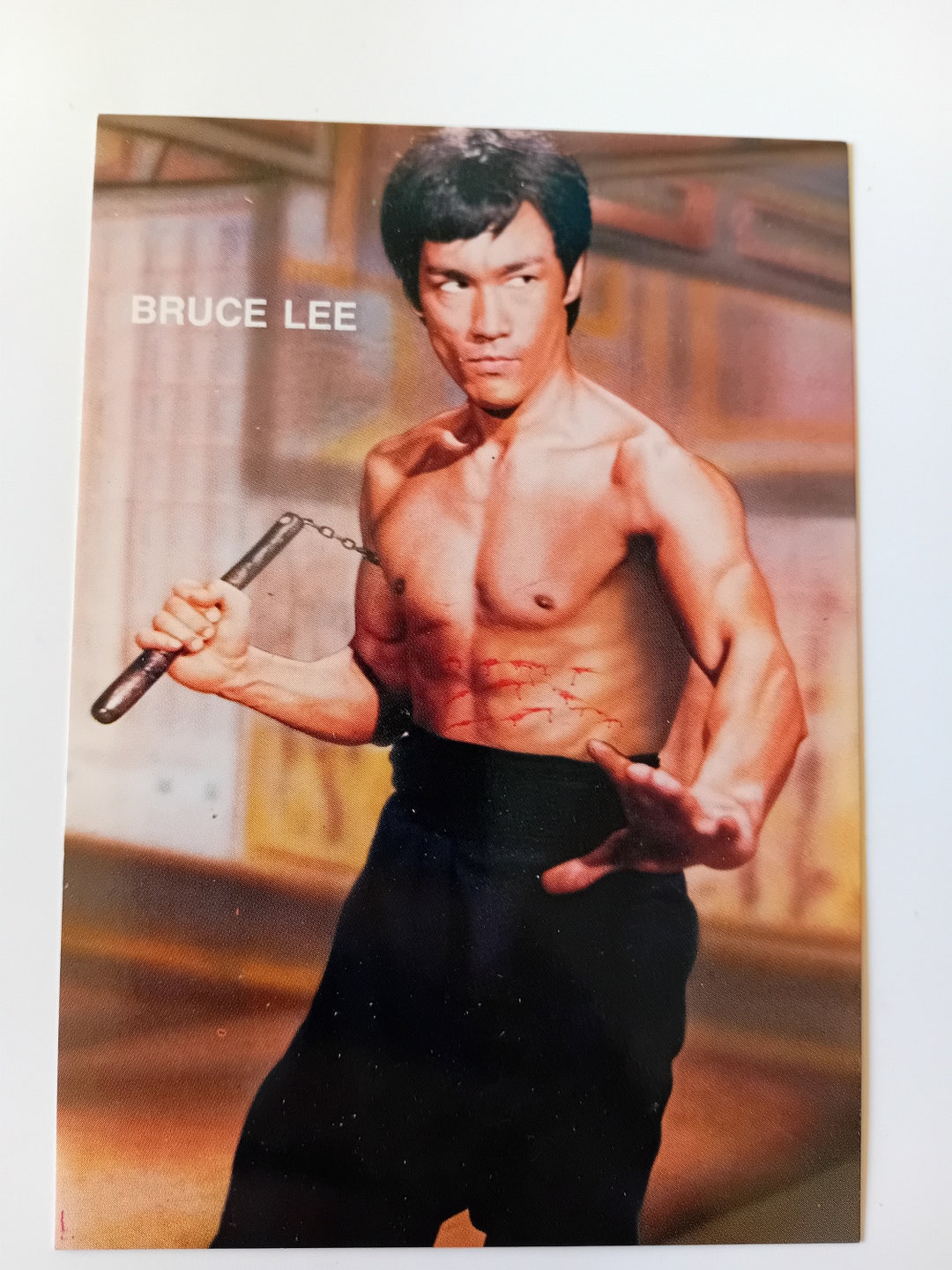 Bruce Lee Original 1990's Vintage Postcard - Etsy