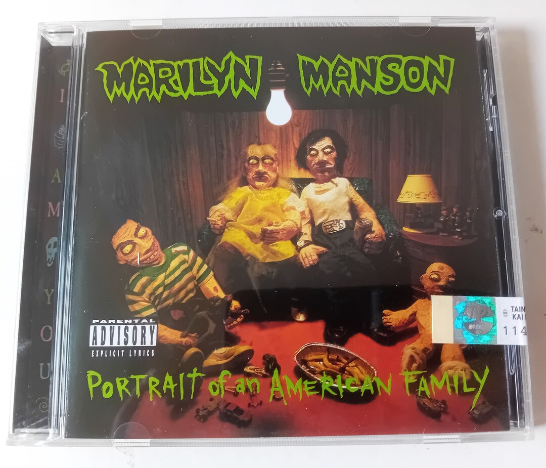 Marilyn Manson Portrait of an American Family CD Brand New - Etsy