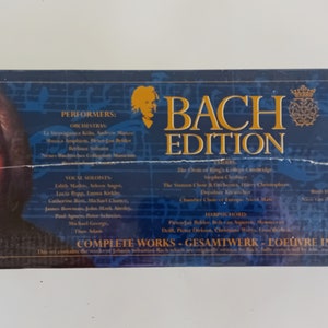 Johann Sebastian Bach 155CD Box Set Complete Works 2006 Brand New ...