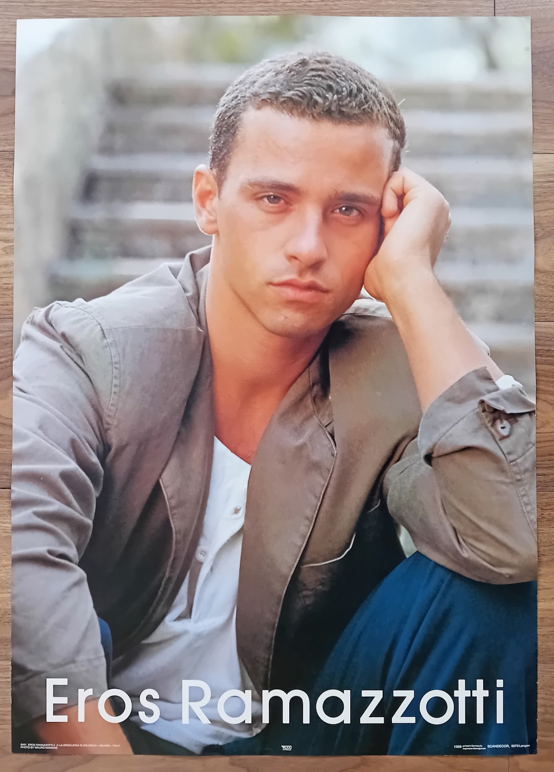 Eros Ramazzotti Original 1989 Poster - Etsy