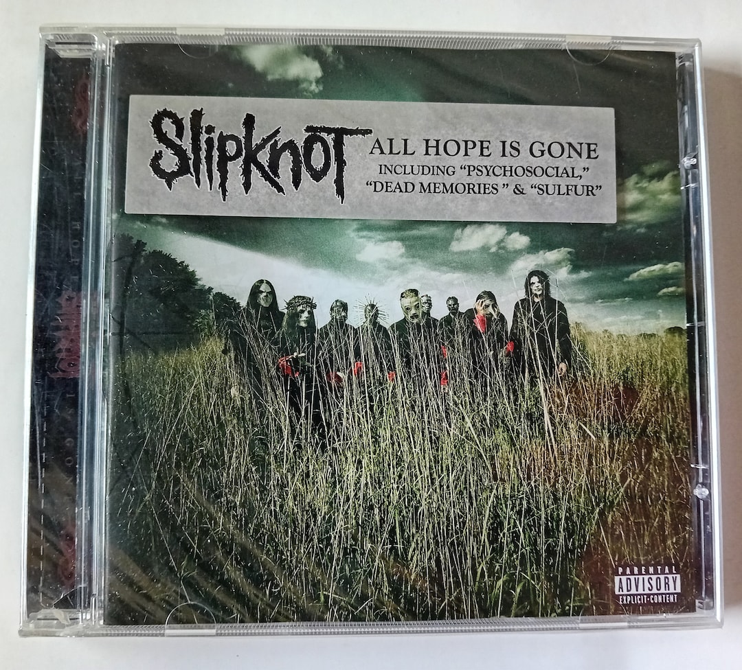 Slipknot All Hope is Gone CD 2008 Brand New Sealed - Etsy
