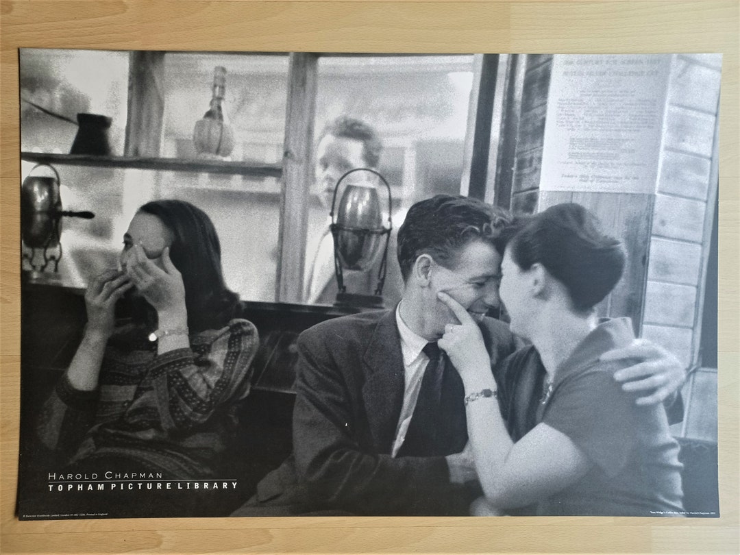 Harold Chapman 'sam Widge's Coffee Bar Soho' Authentic 1980's Large ...