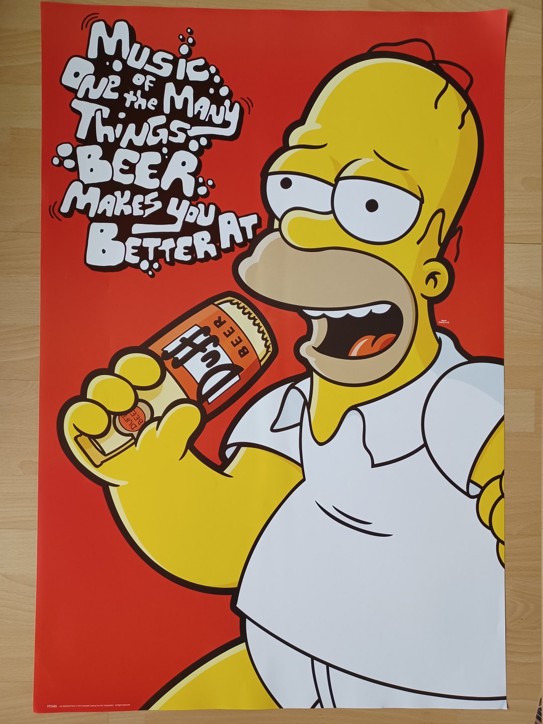 The Simpsons Authentic Licensed 2010 Poster - Etsy