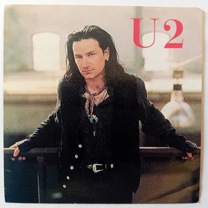 U2 Bono 1980's Vintage Sticker - Etsy