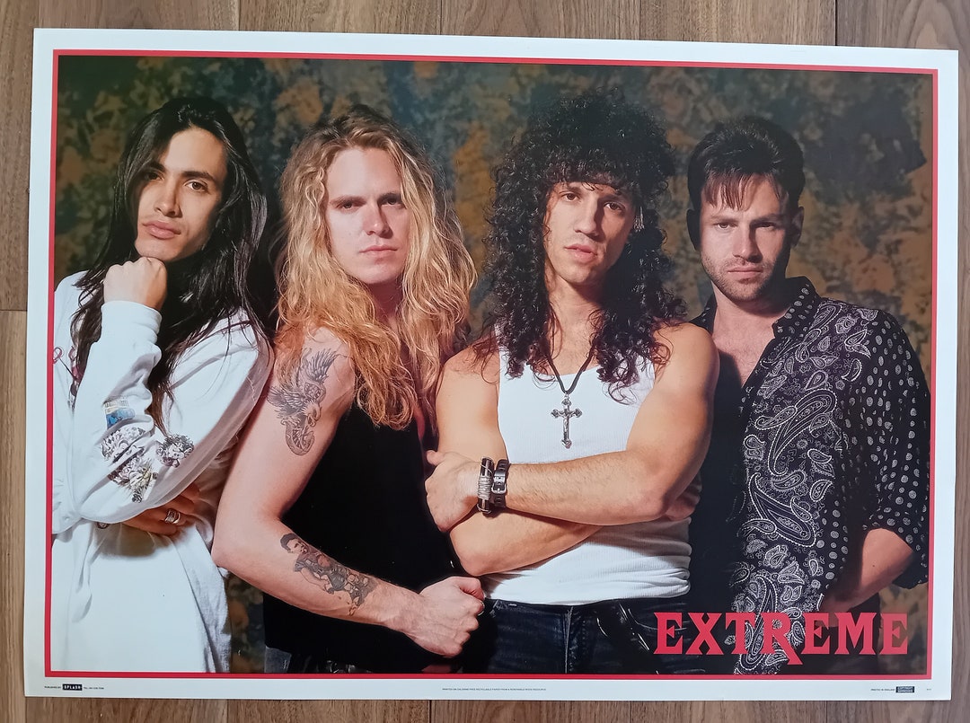Extreme Original 1980's Vintage Poster - Etsy