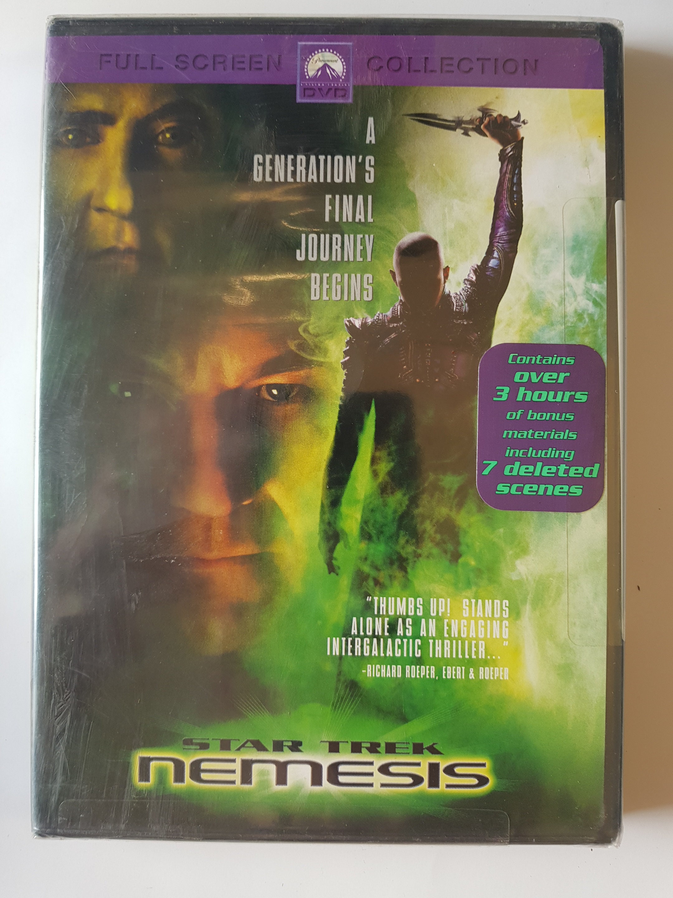 Star Trek Nemesis Dvd