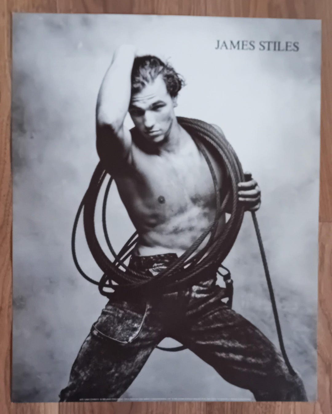 James Stiles Photography 'cable Cowboy II' Original 1990 Vintage Print ...