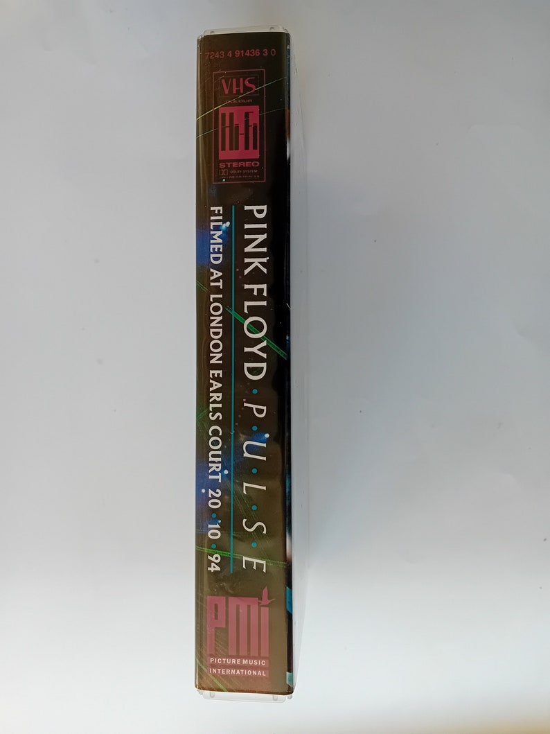 Pink Floyd Pulse Video Tape PAL 1995 Like New - Etsy