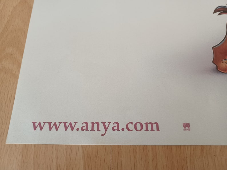 Anastasia Original Licensed 1998 Poster - Etsy