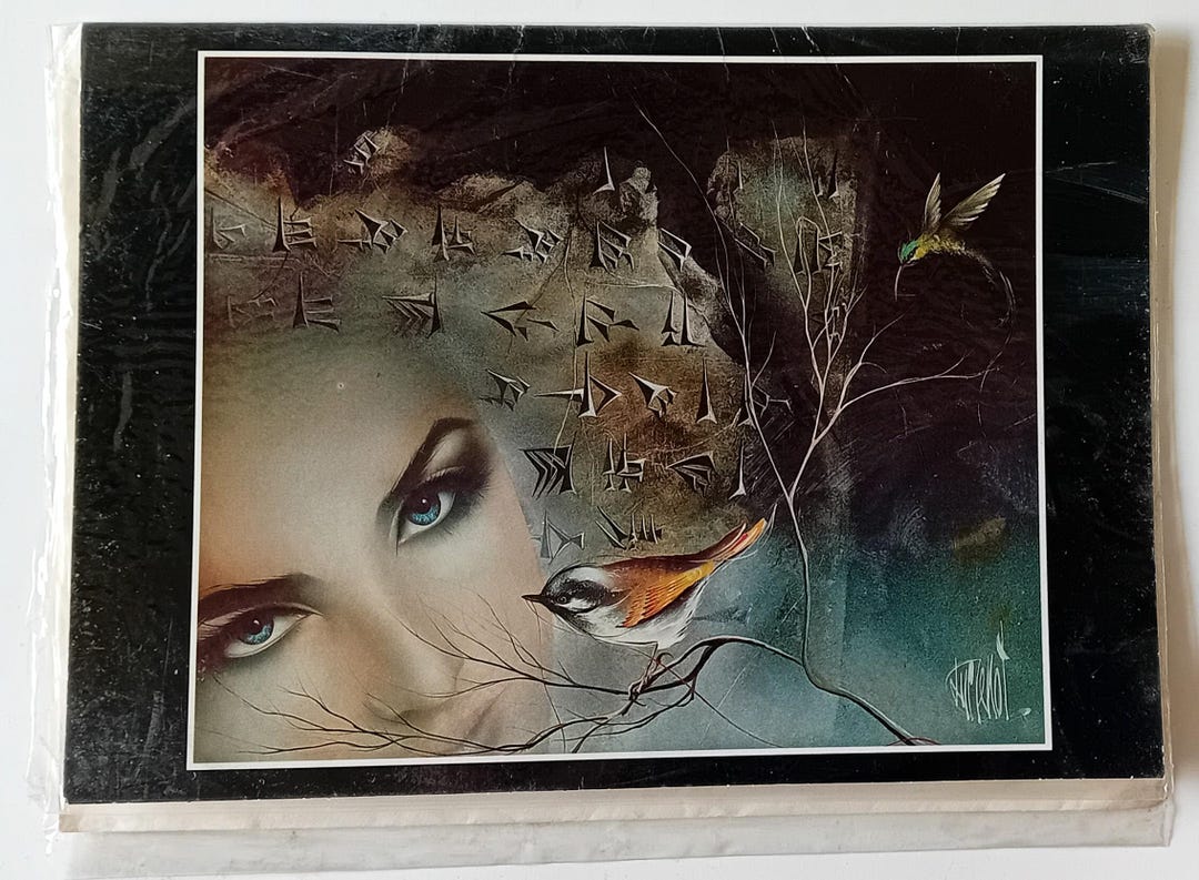 Secret Perce by Luc Genot Original 1982 Verkerke Greeting Card - Etsy